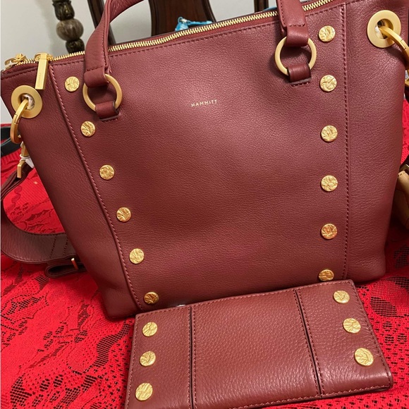 Hammitt | Bags | Hammitt Daniel Medpomodoro Red And Matching Wallet ...